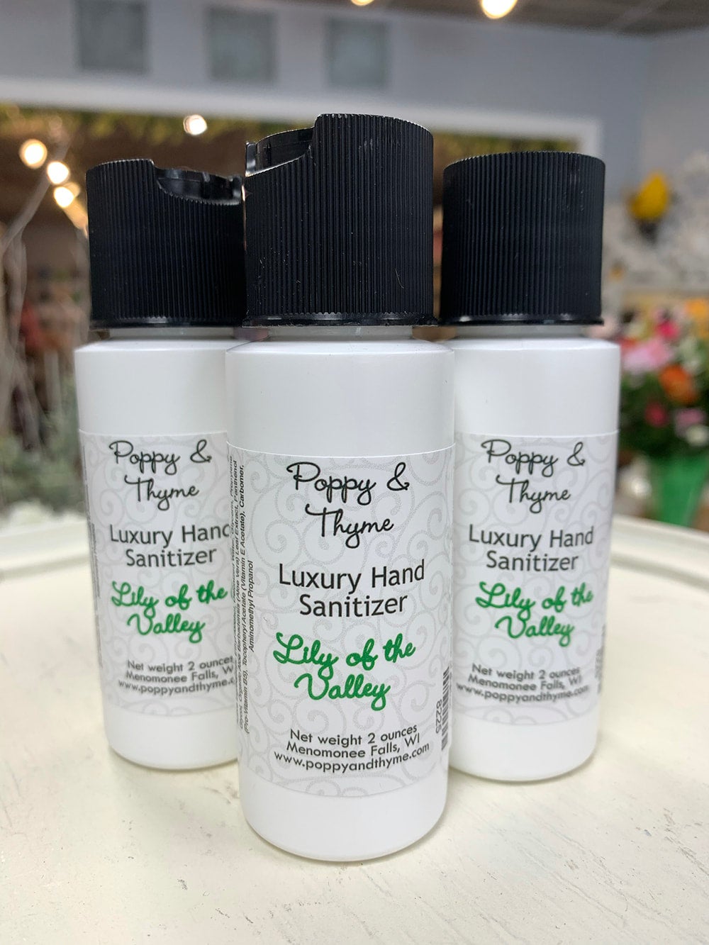 Waterless Hand Sanitizer - Lily of the Valley | Poppy & Thyme ...