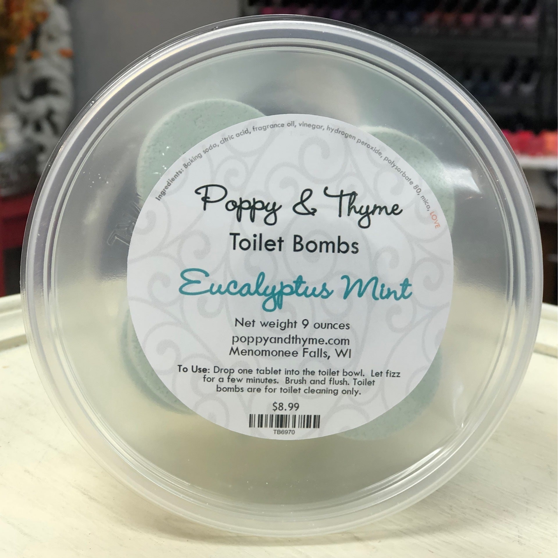 Experience a Refreshing Clean with Eucalyptus Mint Toilet Bombs | Poppy ...