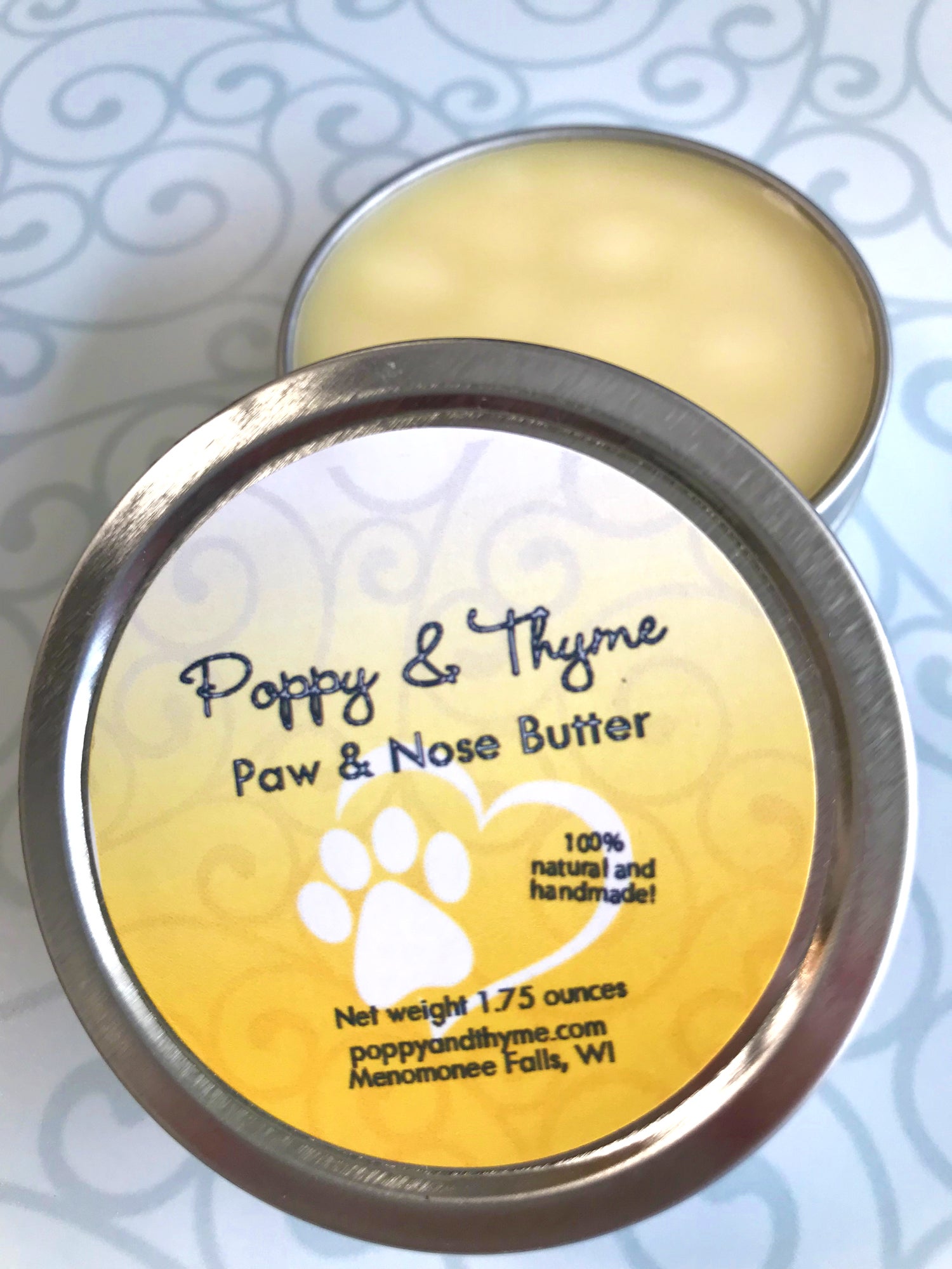 Poppy & Thyme's Paw & Nose Salve: Protect Your Dog's Paws and Nose with ...